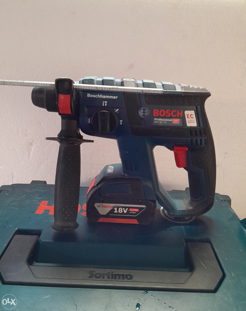 Aku busilica Bosch GBH 18V-EC kombinovana - Biznis i Industrija - Bušilice - Ilidža - OLX.ba