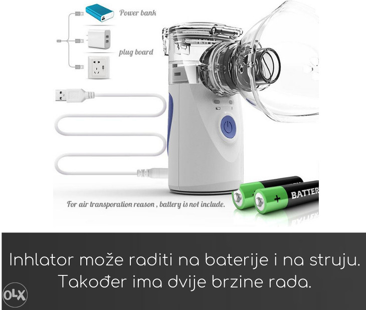 Inhalator/nebulizator za djecu i odrasle - Inhalatori - OLX.ba