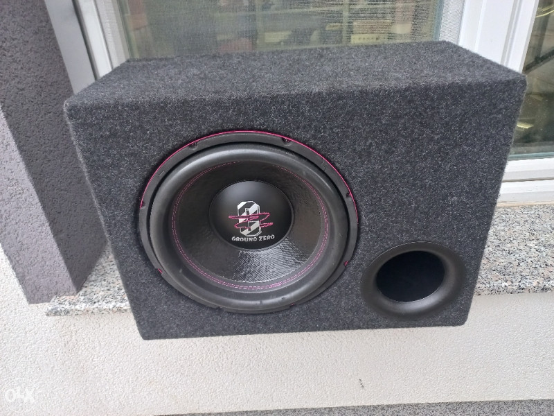 Woofer ground zero 12' pink edition - Bass/Woofer i kutije za ...