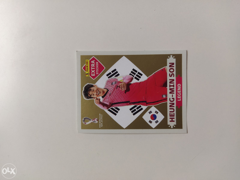 HEUNG-MIN SON Extra Sticker Panini Qatar 2022 - Sličice i albumi - OLX.ba