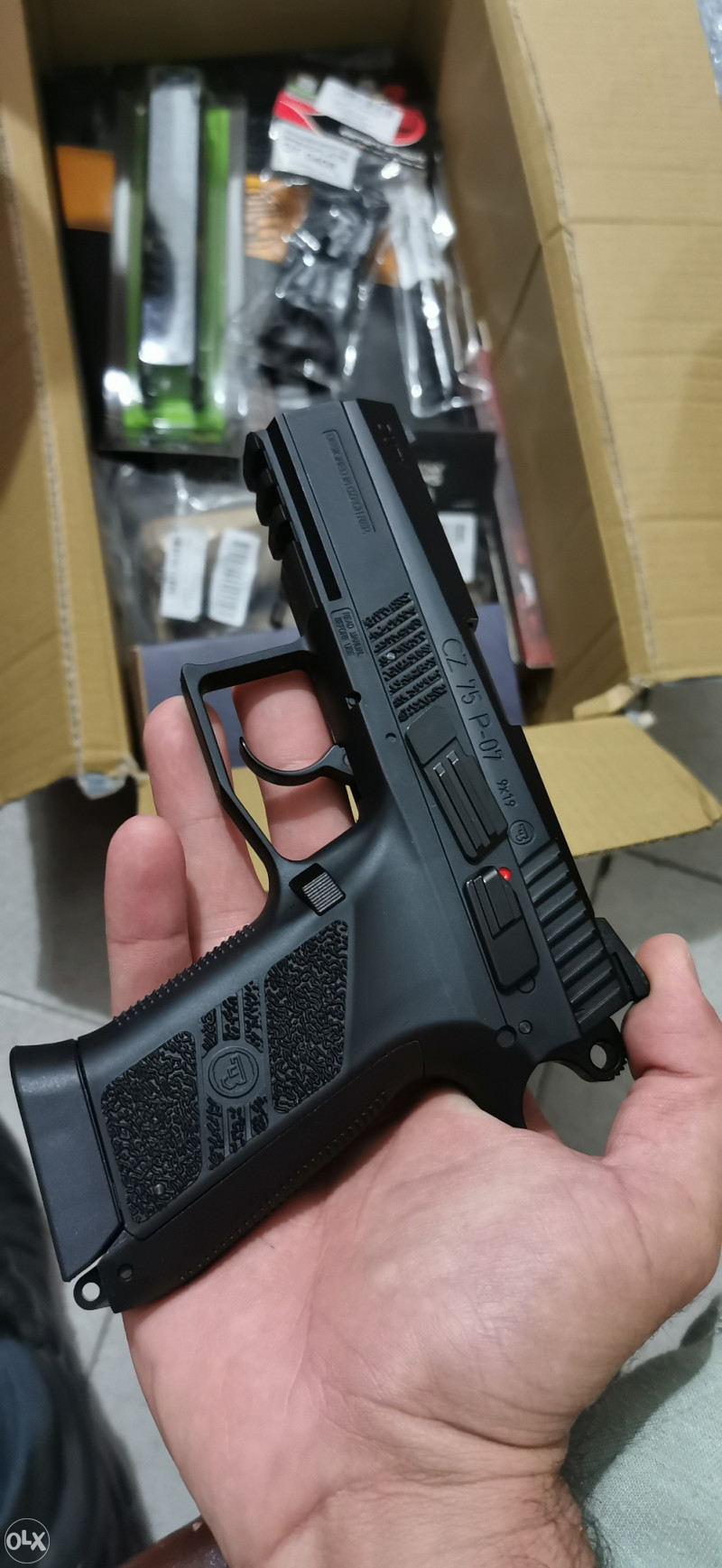 Airsoft pištolj asg cz 75 P07 duty gbb - Airsoft puške/pištolji - OLX.ba