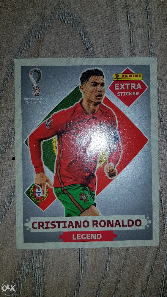 Cristiano Ronaldo silver legend extra sticker Panini 20 - Sličice i ...