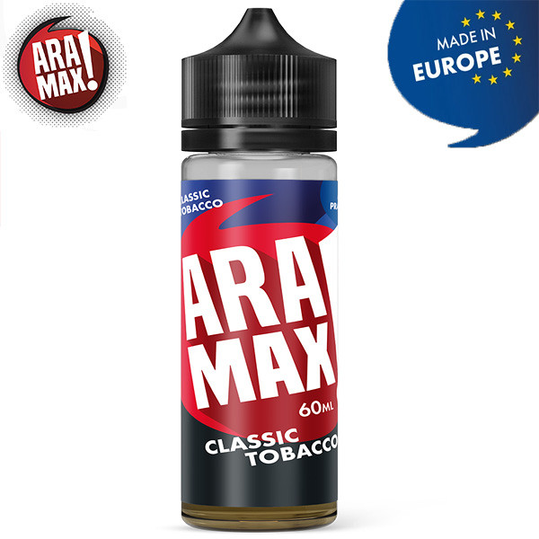 ARAMAX tečnost Classic Tobacco 60ml 18mg - Oprema za električne cigarete - OLX.ba
