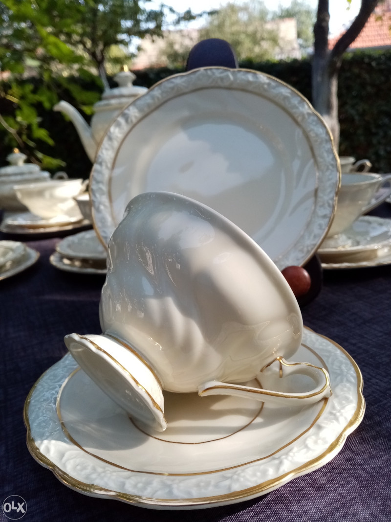 Servis za Kafu i Desert - 12osoba - Graf von Henneberg - Antik keramika i staklo - OLX.ba