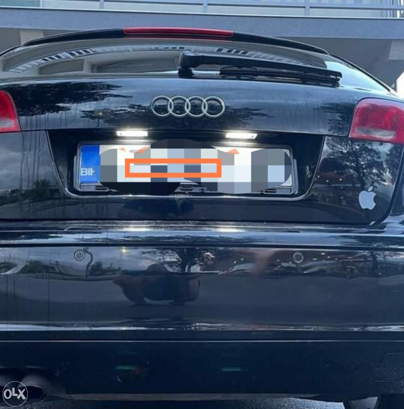 AUDI LED OSVJETLJENJE TABLICE CANBUS - Vozila - Svjetla tablica - Živinice - OLX.ba