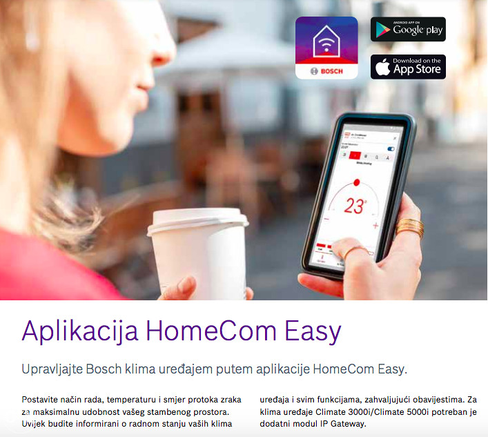 Bosch WiFi adapter USB za klimu IP Gateway modul klima - Klima uređaji ...