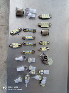 Auto led sijalice 12v stop pozicija unutrasnje rikverc - Vozila - Sijalice - Travnik - OLX.ba