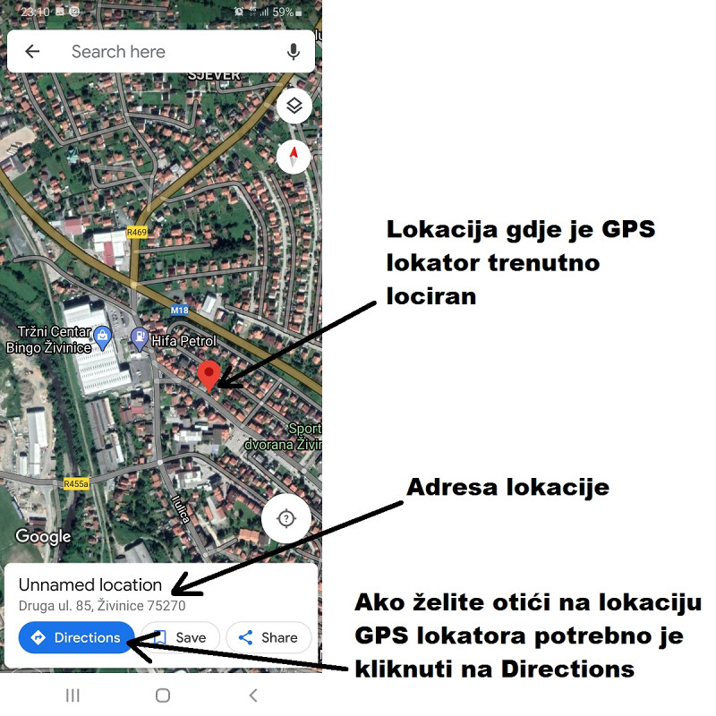 Satelitski gps lokator tk102B sa dvije baterije - Ostalo - OLX.ba