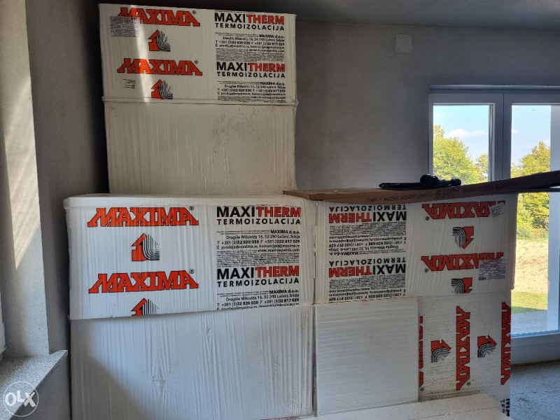 Stiropor MAXIMA 12 POVOLJNO - Fasade i izolacije - OLX.ba