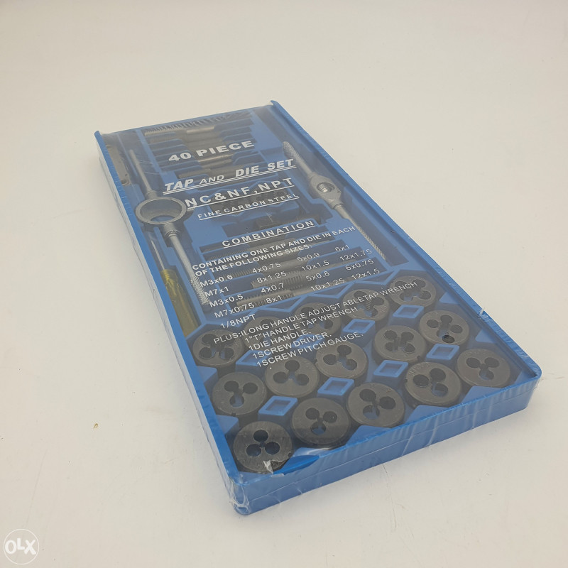 Set alata za urezivanje i narezivanje navoja - Ureznice i nareznice ...