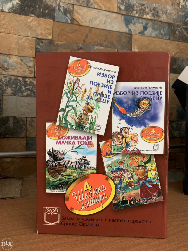 Set lektira za 4. razred osnovne škole - Osnovna škola - OLX.ba