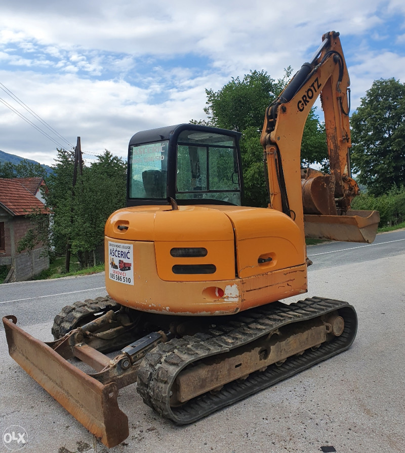 Mini bager, rovokopac, gusjenicar - Bageri - OLX.ba