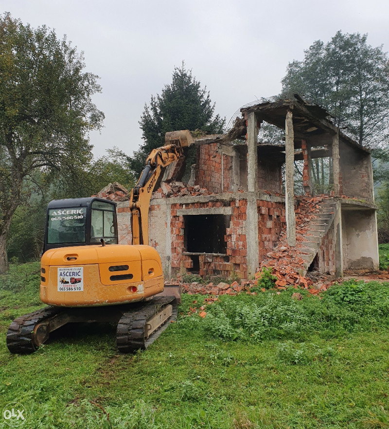 Mini bager, rovokopac, gusjenicar - Bageri - OLX.ba