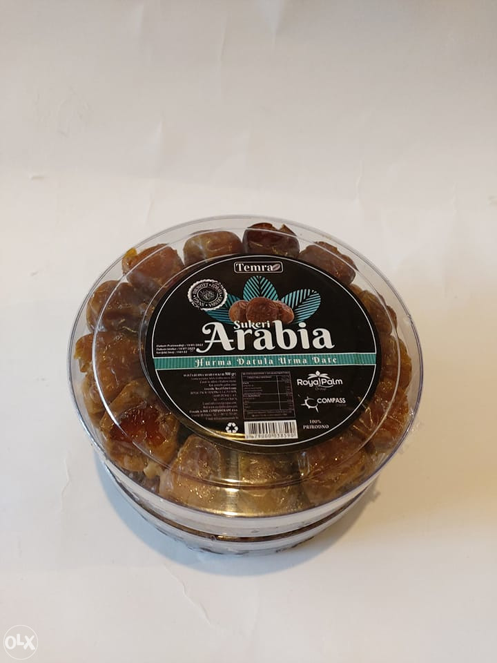 SUKERI ARABIA HURME URME DATULE 500g - Voće - OLX.ba