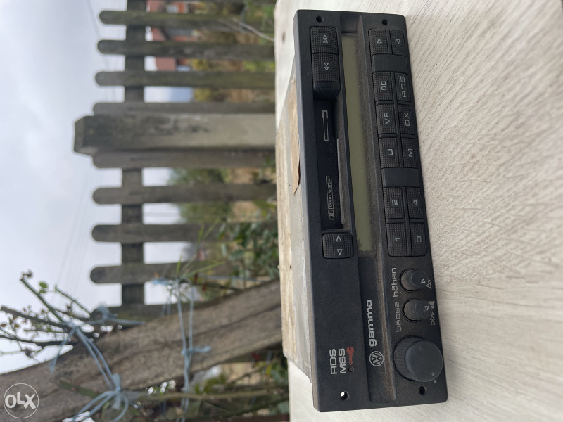 VW Golf 2 Gamma radio autoradio player - CD/DVD/MC/Radio player za ...