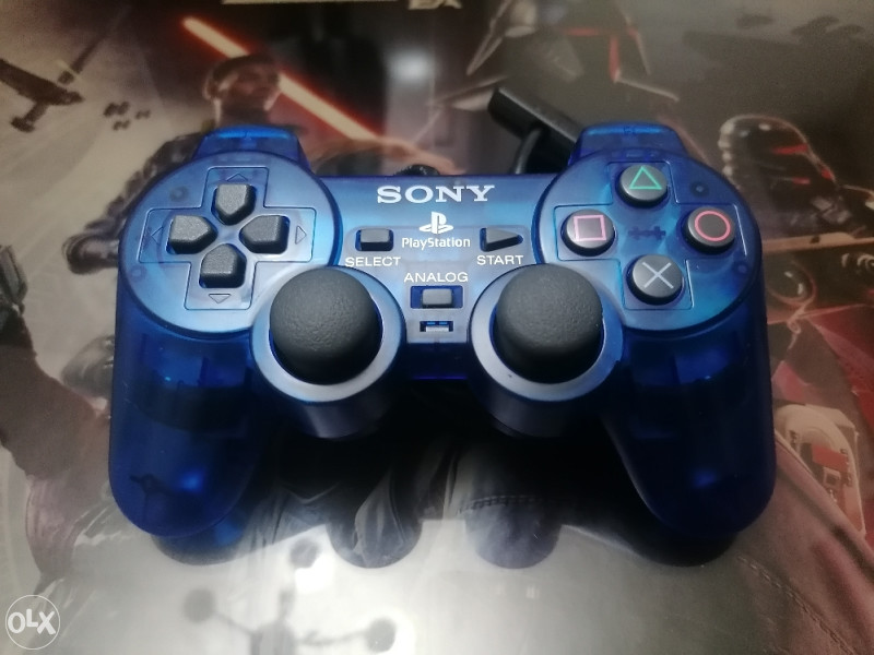 Sony PS2 Ocean Blue Clear Controller - Džojstik/Gamepad kontroleri - OLX.ba