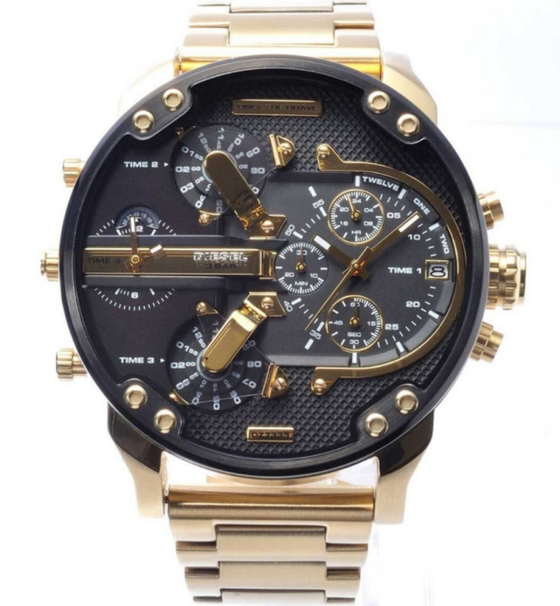 DIESEL MUŠKI SAT ORIGINAL / MR.DADDY / GOLD 2.0 - Ručni Satovi - OLX.ba