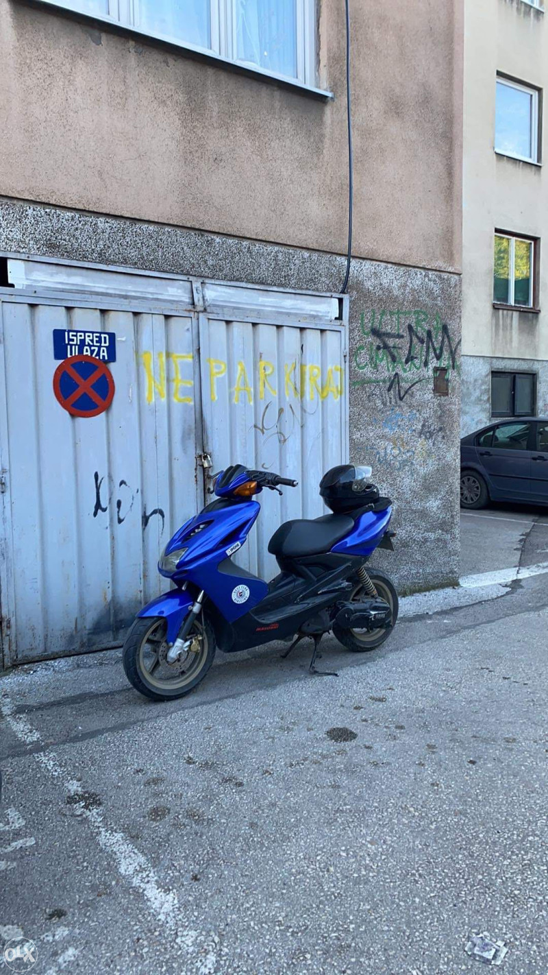 Yamaha aerox full malossi 124cc - Motocikli - OLX.ba