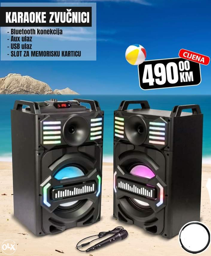 Karaoke zvucnik bluetooth zvunici 700w - Tehnika - Bluetooth zvučnici ...