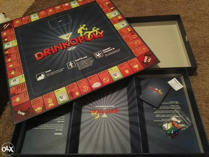 Drustvena igra drinkopoly drinkopoli 18+ - Ostalo - OLX.ba