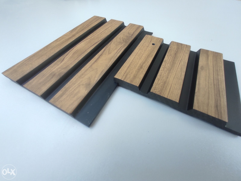 Dekorativna zidna obloga letvice drvene imitacija - Zidne dekoracije i ...