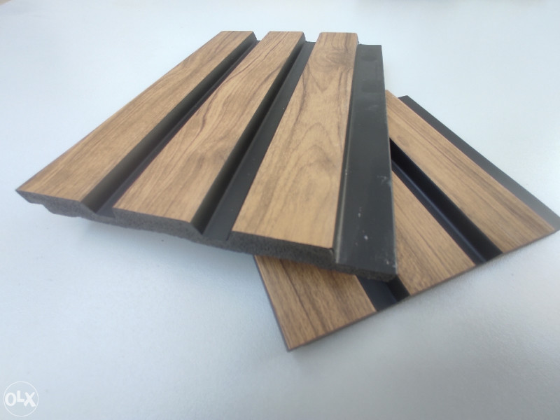 Dekorativna zidna obloga letvice drvene imitacija - Zidne dekoracije i ...