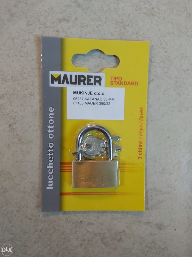 KATANAC 30MM MAURER - Sigurnosne brave - OLX.ba