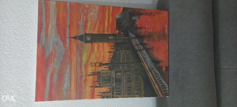 Umjetnicka slika ulje na platnu - Umjetničke slike - OLX.ba
