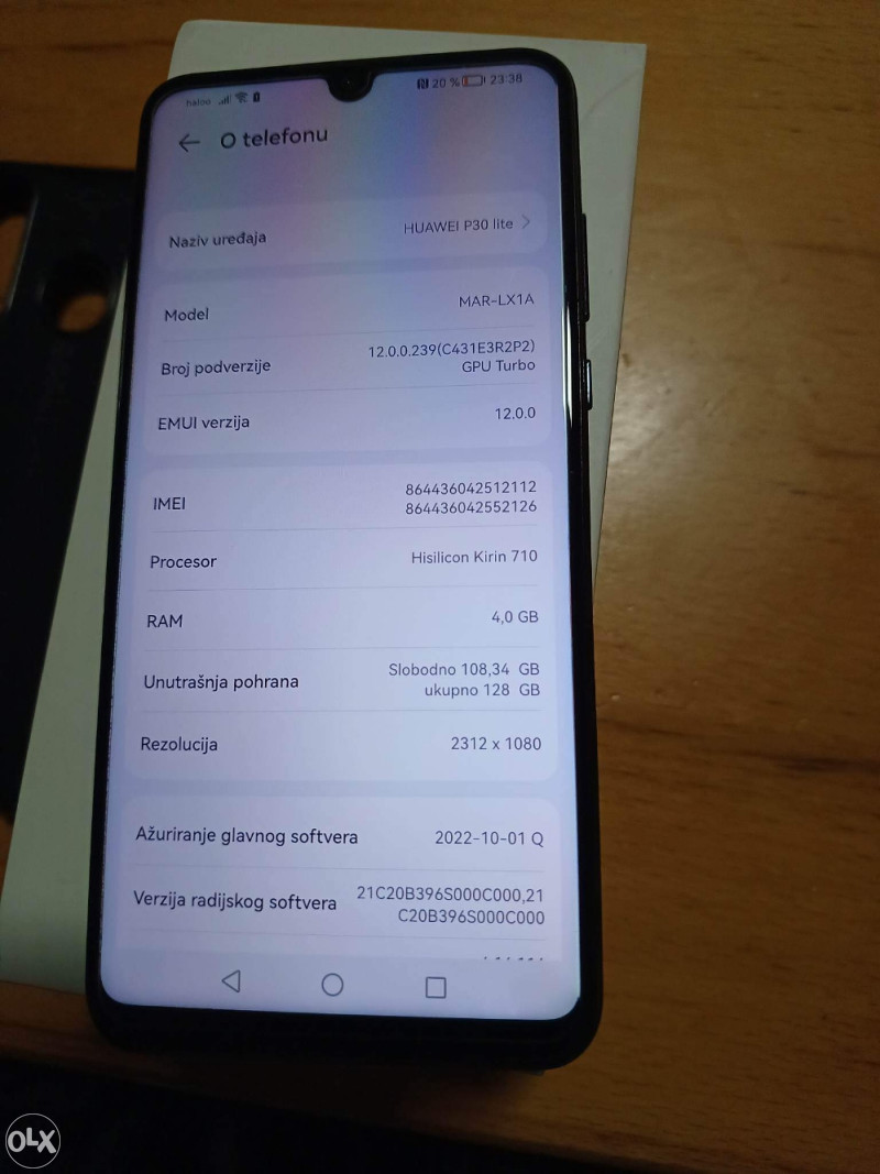 Huawei P30 Lite 4/128GB - Mobiteli - OLX.ba