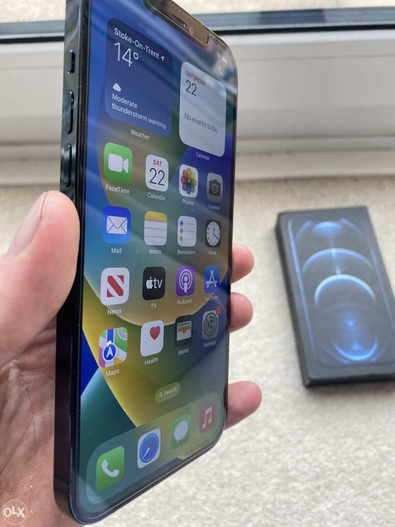 Apple Iphone 12 Pro Max 128GB Pacific Blue - Mobiteli - OLX.ba