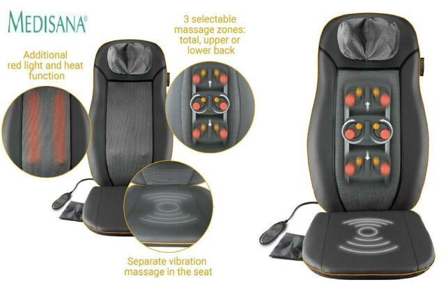 Medisana MC 85 L Shiatsu masažna sjedalica masažer - Oprema za masažu ...
