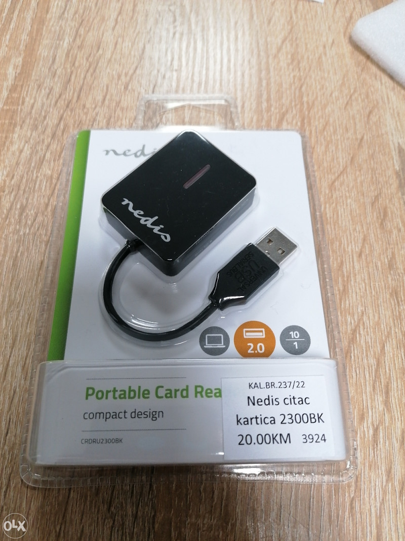Citac Kartica 2300BK Nedis - Čitači kartica - OLX.ba
