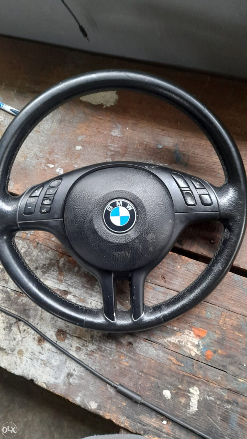 Volan 3 kraka trokraki kozni bmw e46 e39 e53 x5 - Volani - OLX.ba