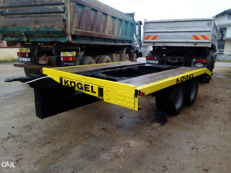 Labudica prikolica tandem kogel nosivost 12 tona - Vozila - Prikolice ...