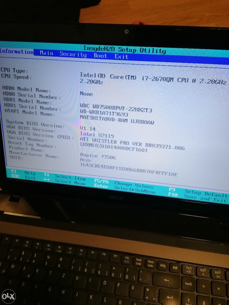 Aspire 7750g i7 - Laptopi - OLX.ba