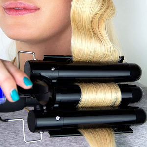 Električni figaro uvijač za kosu trostruki tri štapa - Ljepota i ...