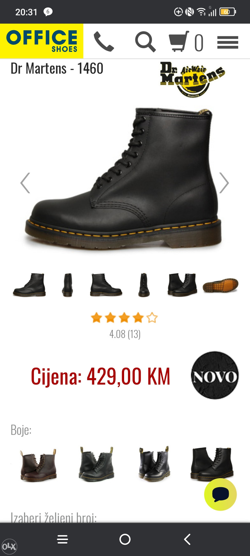 Martinke UK original - Čizme za muškarce - OLX.ba