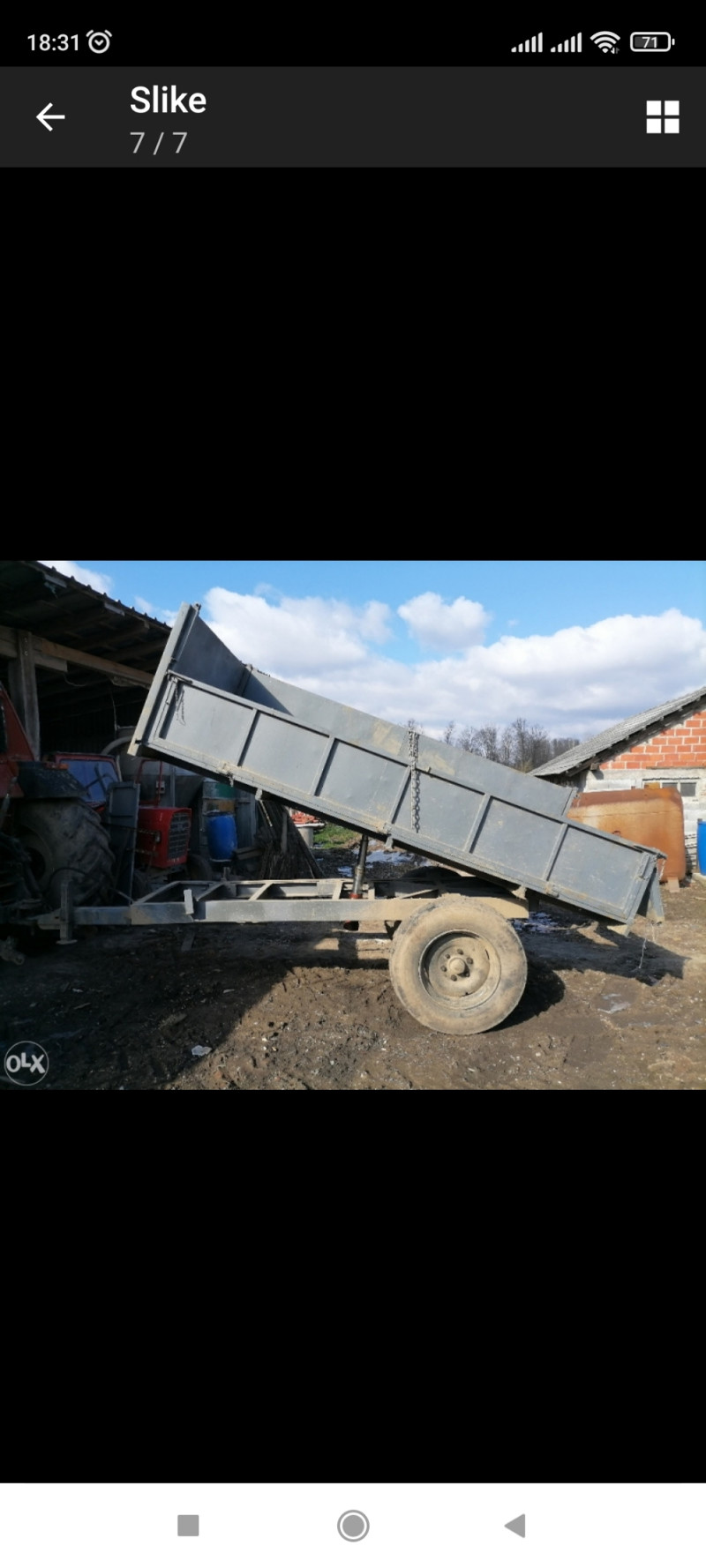 Traktorska prikolica - Traktorske prikolice - OLX.ba