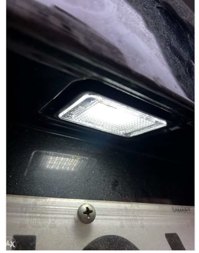 LED osvjetljenje tablica Mercedes GLK X204 GLK350 GLA - Svjetla tablica ...