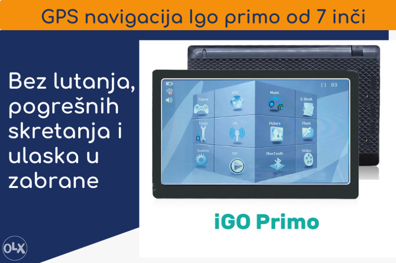 2022 iGO Primo GPS navigacija kamionski i auto 800mhz - Vozila ...