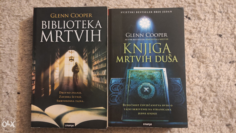 Glenn Cooper - Knjiga mrtvih duša, Biblioteka mrtvih - Beletristika ...