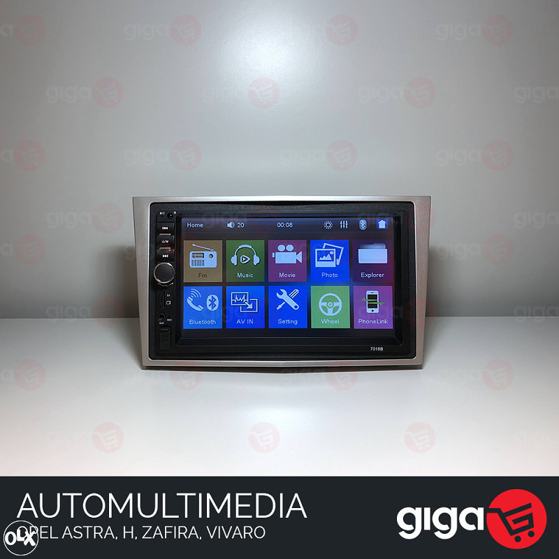 GIGA.BA OPEL ASTRA H AUTO RADIO MULTIMEDIJA BT AUX - CD/DVD/MC/Radio ...