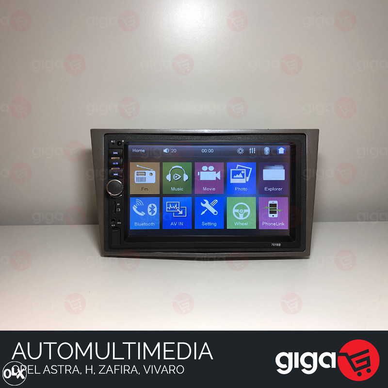GIGA.BA OPEL ASTRA H AUTO RADIO MULTIMEDIJA BT AUX - CD/DVD/MC/Radio ...