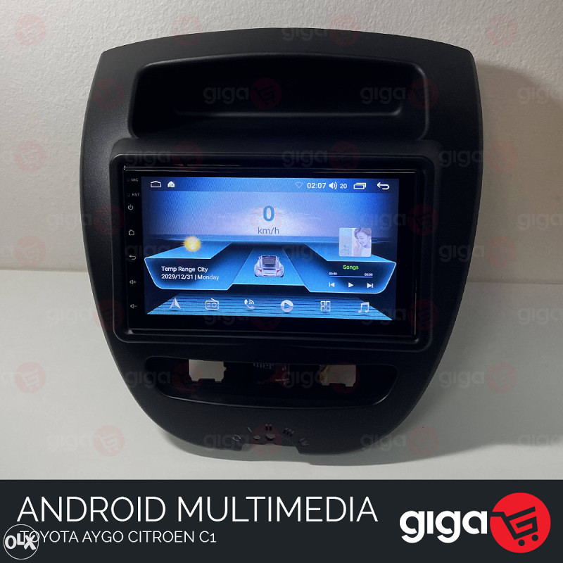 GIGA.BA TOYOTA AYGO ANDROID 10.0 EKRAN MULTIMEDIJA NAVI - CD/DVD/MC ...