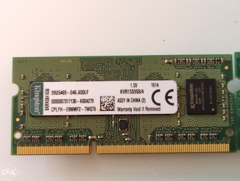 RAM za laptop DDR 3 sodimm 8GB - Memorije (RAM) - OLX.ba