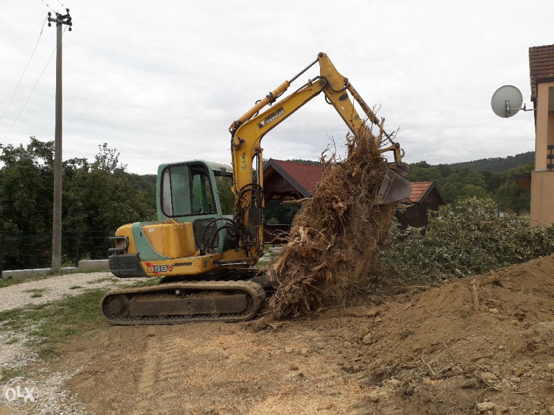 Mini bager Yanmar - Bageri - OLX.ba