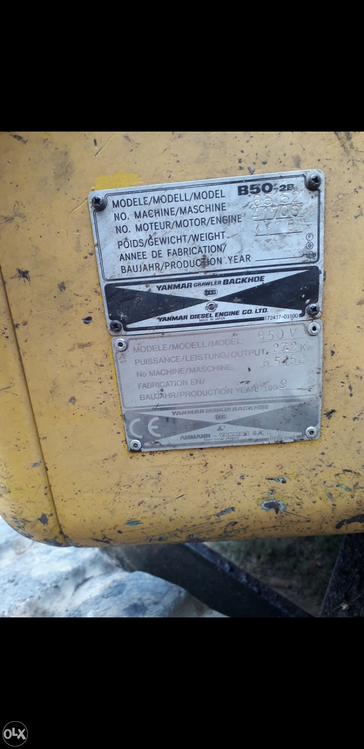 Mini bager Yanmar - Bageri - OLX.ba