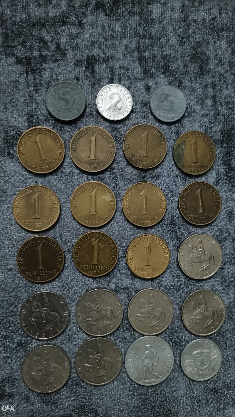 Kovanice -Austrija 65.komada - Kovanice - OLX.ba