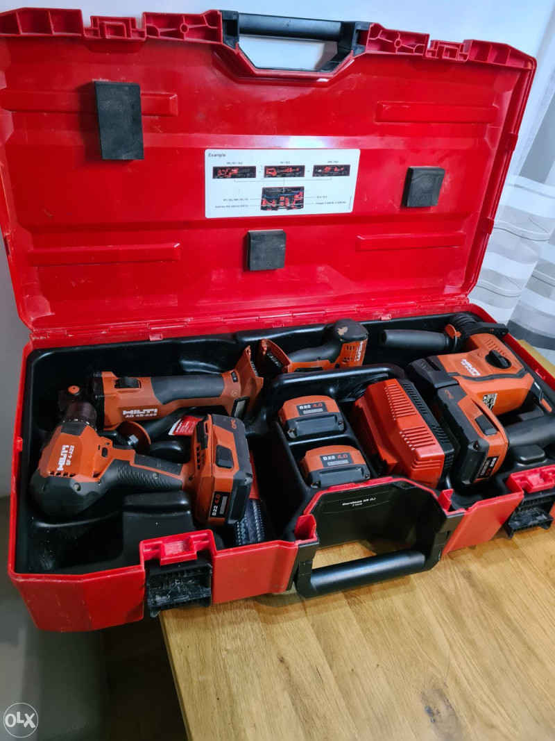 Hilti aku set par puta koristen - Bušilice - OLX.ba