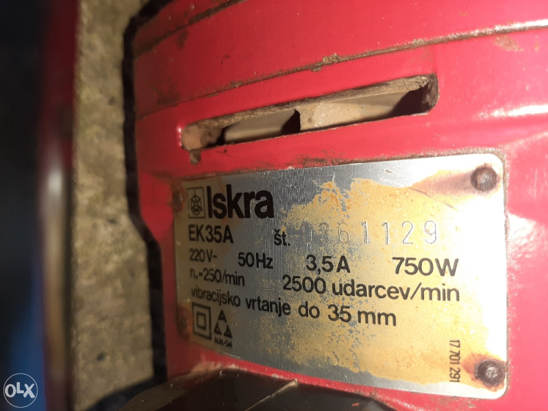 Busilica ISKRA 750W - Bušilice - OLX.ba